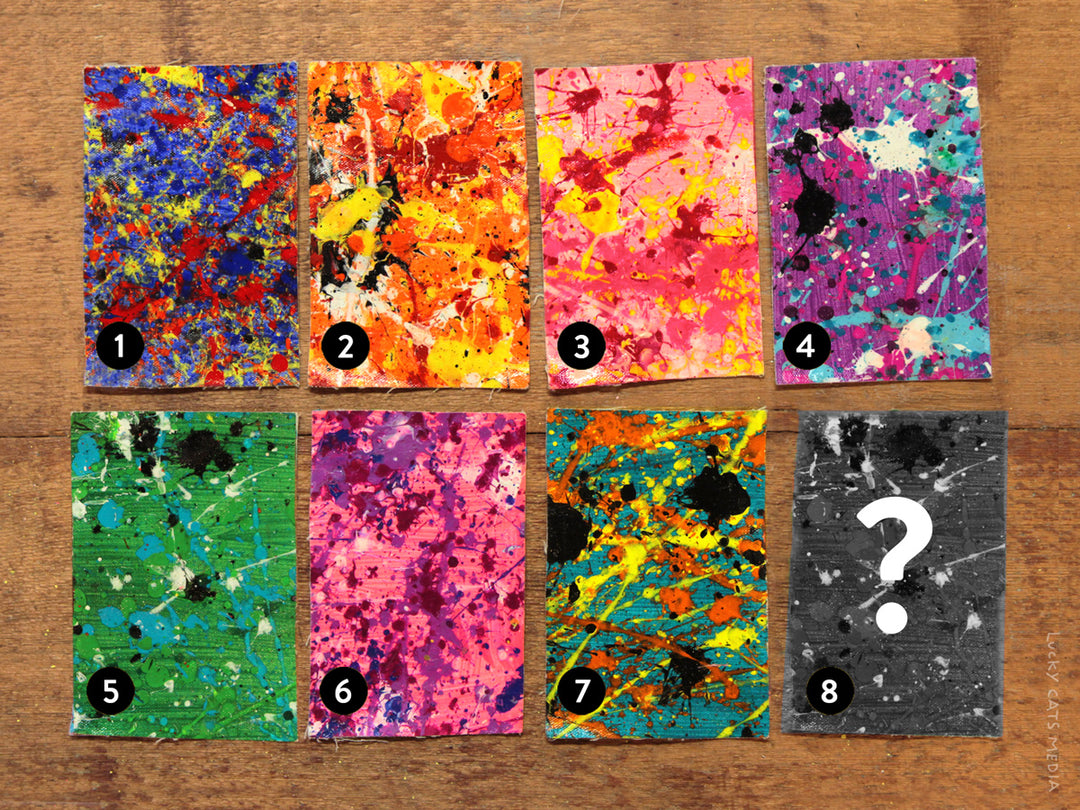 splatter painting party | ages 6 & up – Nanaimo Art Studio